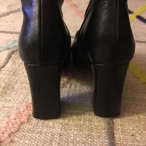 Tandy | Shoes | Tandy Black Genuine Leather Kneehigh Boots | Poshmark